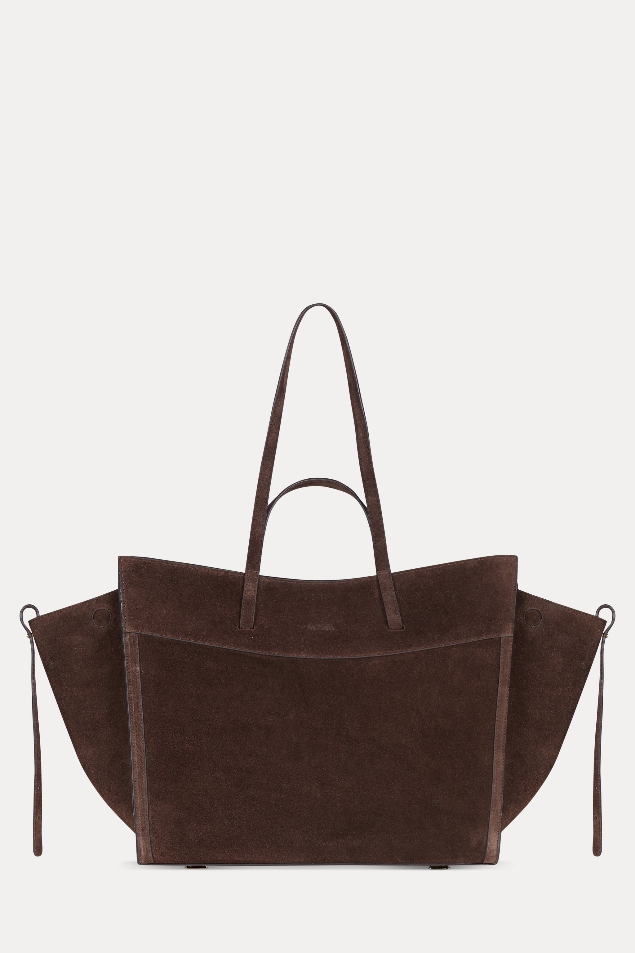 SAONARA Shopping Bag Chocolat Suede